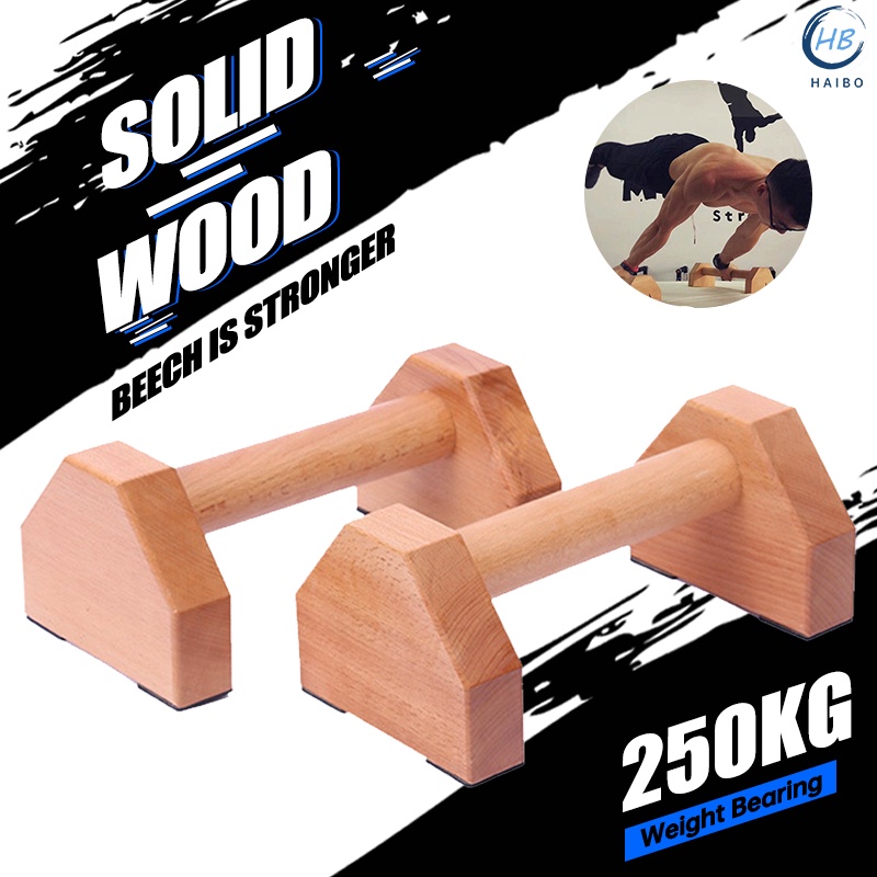 Jual Stand Push Up Kayu Solid - Peralatan Gym Kayu Pinus Multifungsi ...