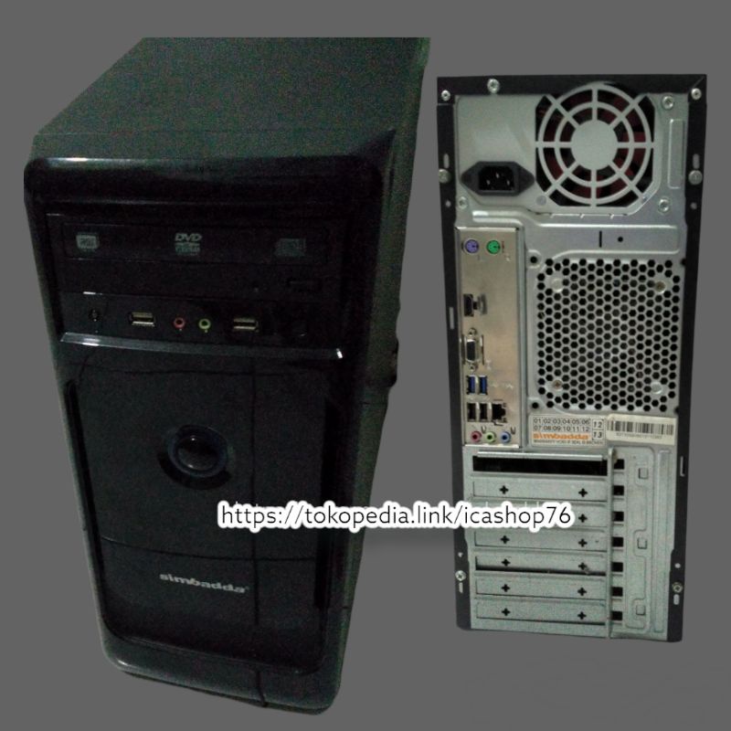 Jual KOMPUTER CPU BEKAS WINDOWS 10 NORMAL - Computer Second | Shopee ...