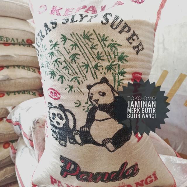 Jual Beras Saigon Bandung Panda 25 Kg | Shopee Indonesia