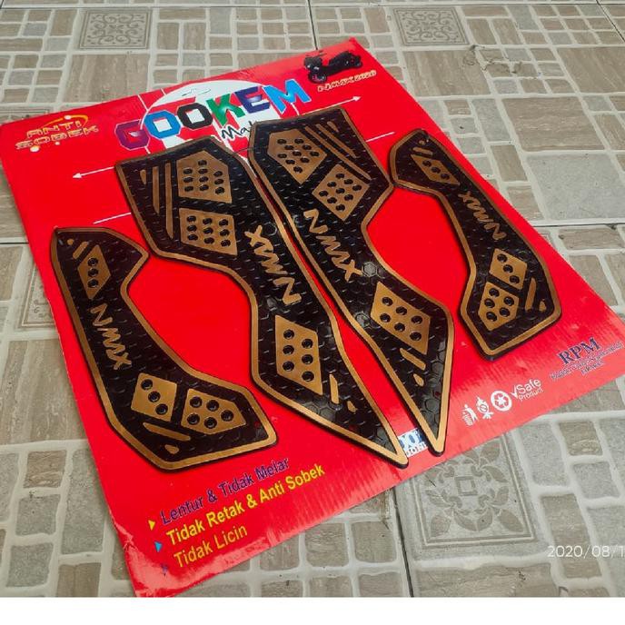 Jual KARPET NMAX 2020 HITAM GOLD ANTI BURAM | Shopee Indonesia