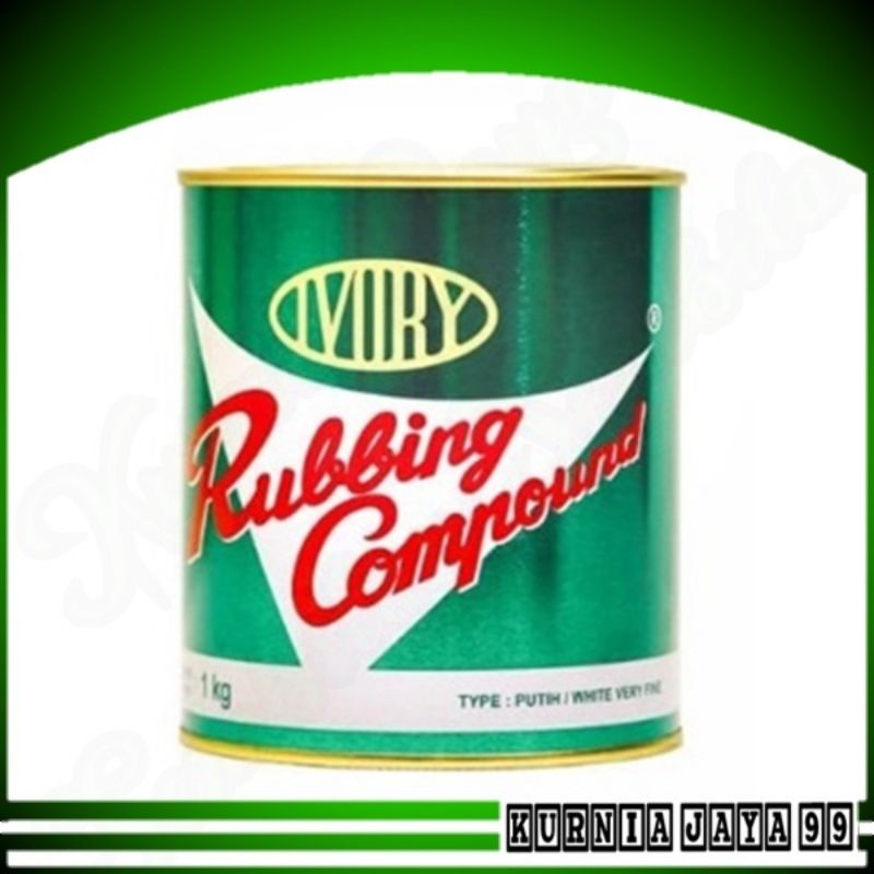 Jual RUBBING KOMPON COMPOUND IVORY PUTIH 1 KG KOMPON 1KG | Shopee Indonesia