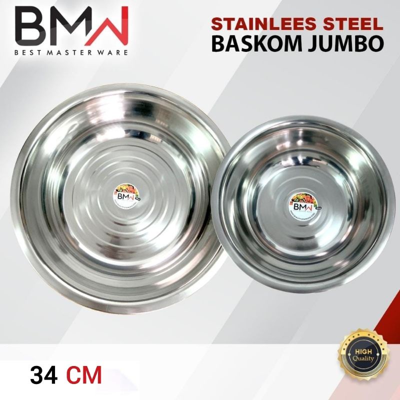 Jual BMW BASKOM STAINLESS 34 CM/BASKOM TEBAL BMW/BASKOM KUALITAS ...