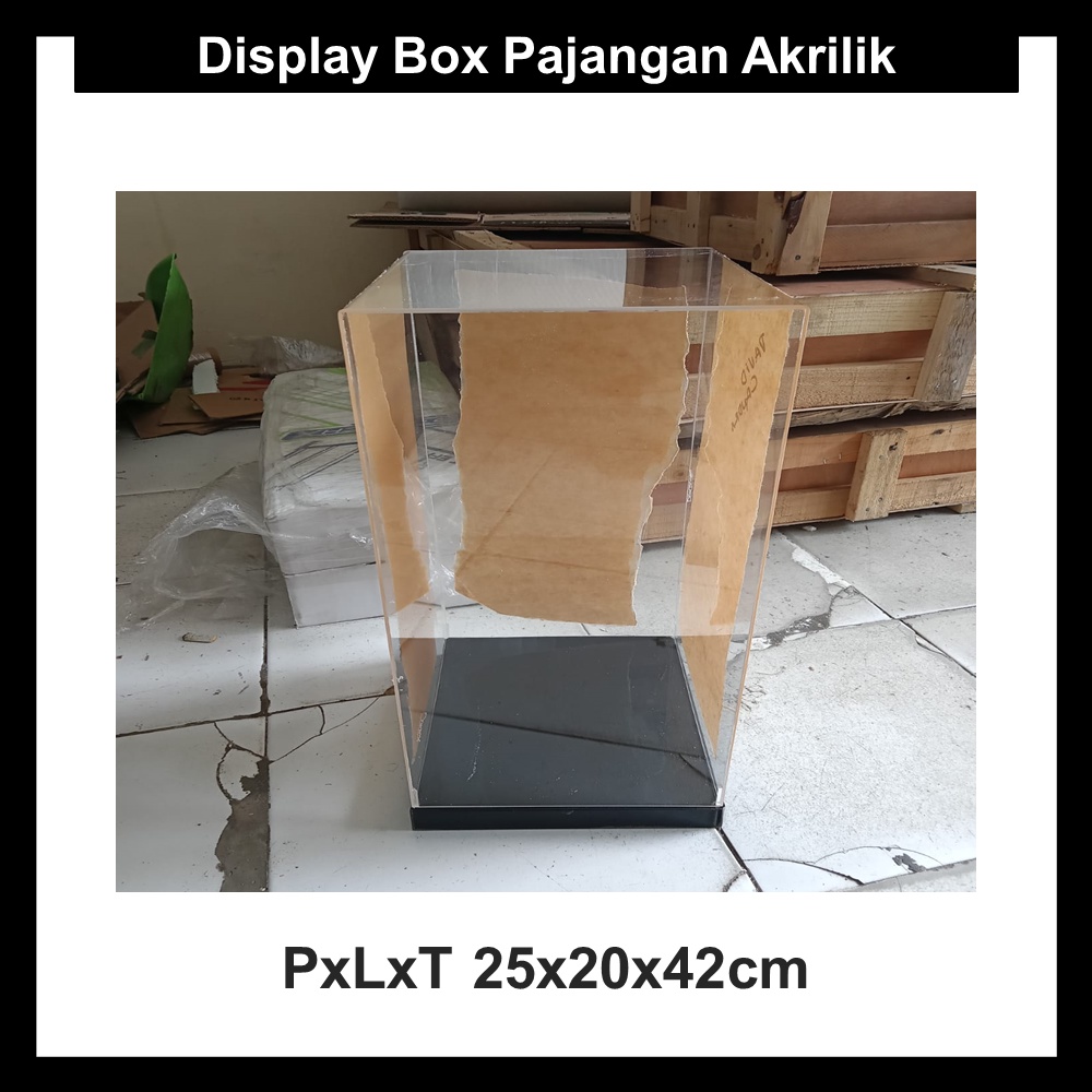 Jual Display Box Pajangan Akrilik PxLxT 25x20x42cm | Shopee Indonesia