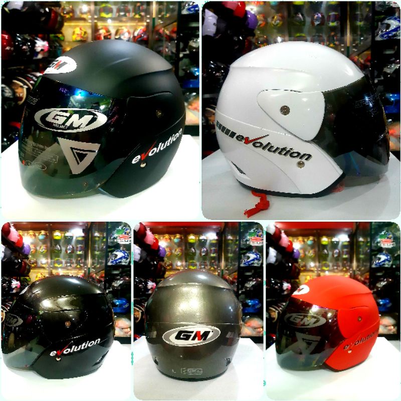 Jual GM EVOLUTION HITAM DOP / HITAM METALIK /GM EVO POLOS | Shopee ...