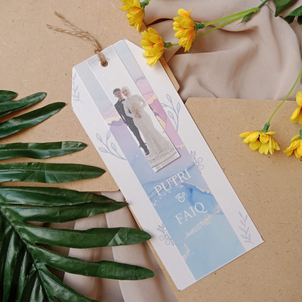 Jual Undangan Pernikahan Modern Pattern + Foto Potrait | Shopee Indonesia