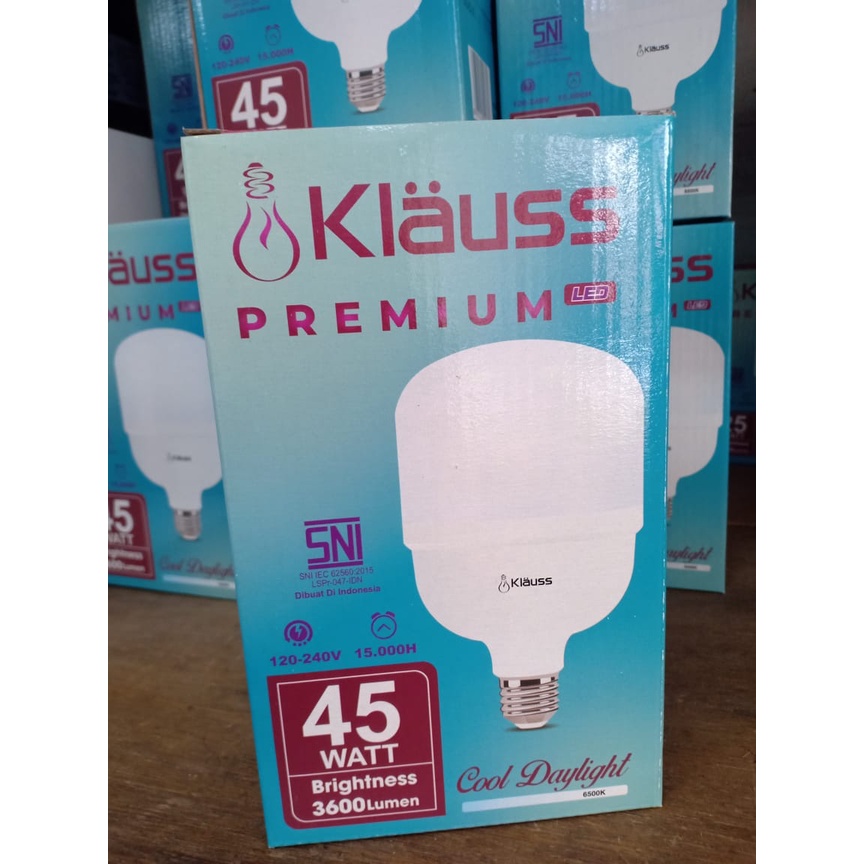 Jual Lampu LED Klauss 45w 45 Watt PUTIH | Shopee Indonesia