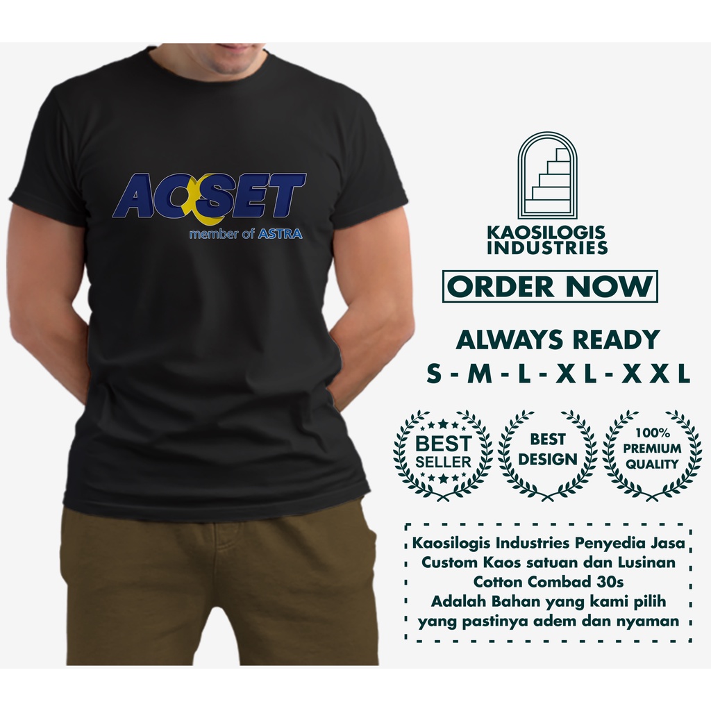 Jual Kaos Baju Acset perusahaan konstruksi | Shopee Indonesia