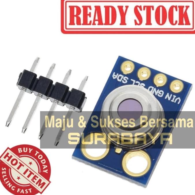Jual GY-906 GY-906-BAA Infrared Temperature Sensor MLX90614 MLX90614ESF ...