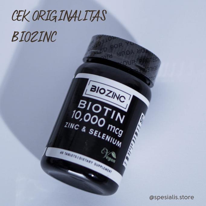 Jual BIOZINC (BIOTIN 10.000mg + zinc dan selenium) 60 tabs | Shopee Indonesia