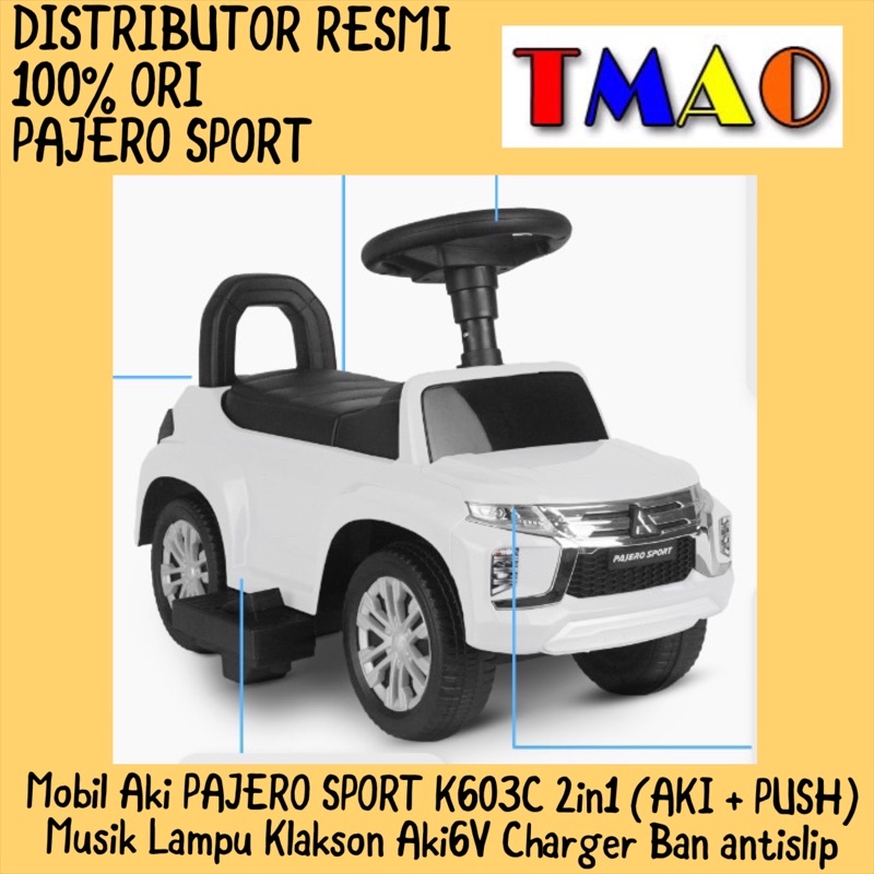 Jual Mainan Anak Mobil Mobilan Dorong Pajero CRV Xpander Jeep PMB K601 ...