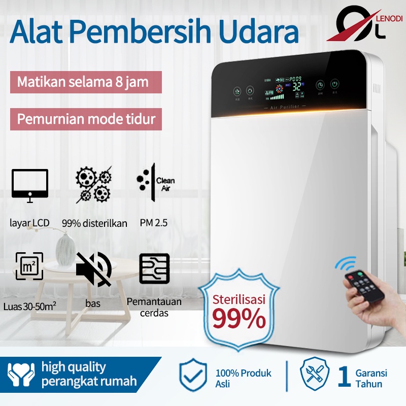 Jual Pembersih Udara Rumah Pembersih Udara Cerdas B18 Filter HEPA Air Purifier | Shopee Indonesia