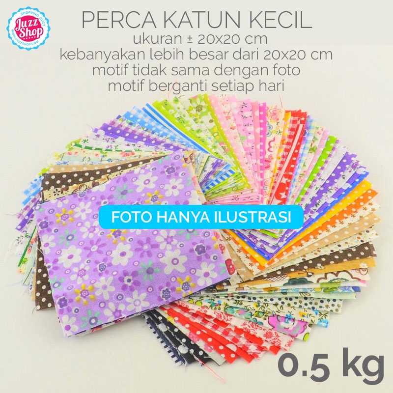 Jual Kain Perca Kain Craft Kain Kiloan Kain Katun Perca Untuk Kerajinan ...