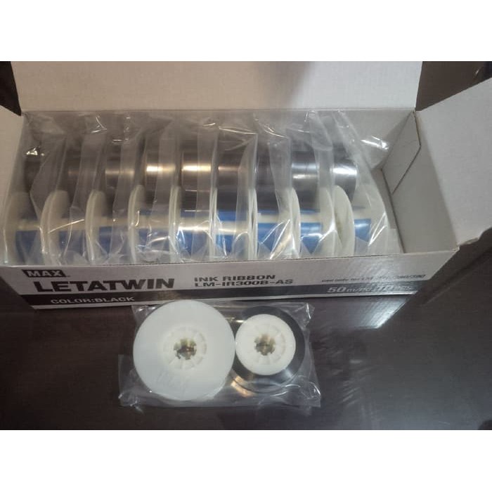 Jual Ink ribbon Letatwin ( pita tinta ) MAX LM IR300B original Diskon ...