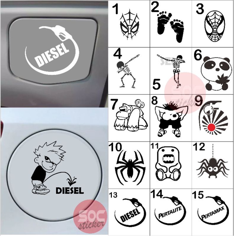Jual Stiker Tutup Bensin Mobil | Shopee Indonesia