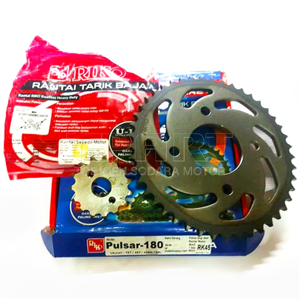 Jual GIR PULSAR 180 UG3 GEAR SET BAJAJ PULSAR 180 UG3 ORISINIL RIKO ...