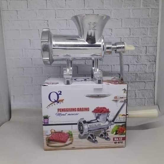 Jual Alat Penggiling Gilingan Daging Meat Mincer Manual No 12 Q2 8712 ...