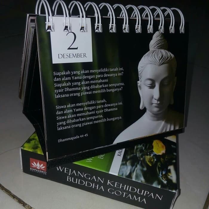 Jual Buku Kalender Abadi Wejangan Kehidupan Buddha Gotama | Shopee ...