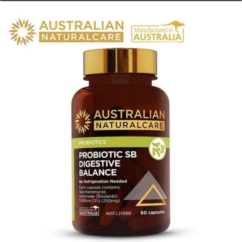 Jual Original Probiotic SB Digestive Balance Australian Naturalcare 60 ...