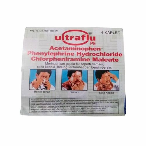 Jual Ultraflu 1 Strip Isi 4 Tablet | Shopee Indonesia