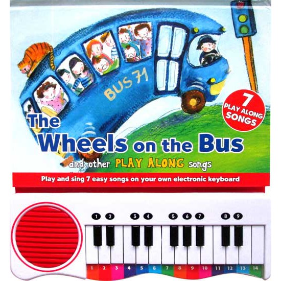 Jual The Wheels on the Bus and other Play Along Songs Piano Board Book ...
