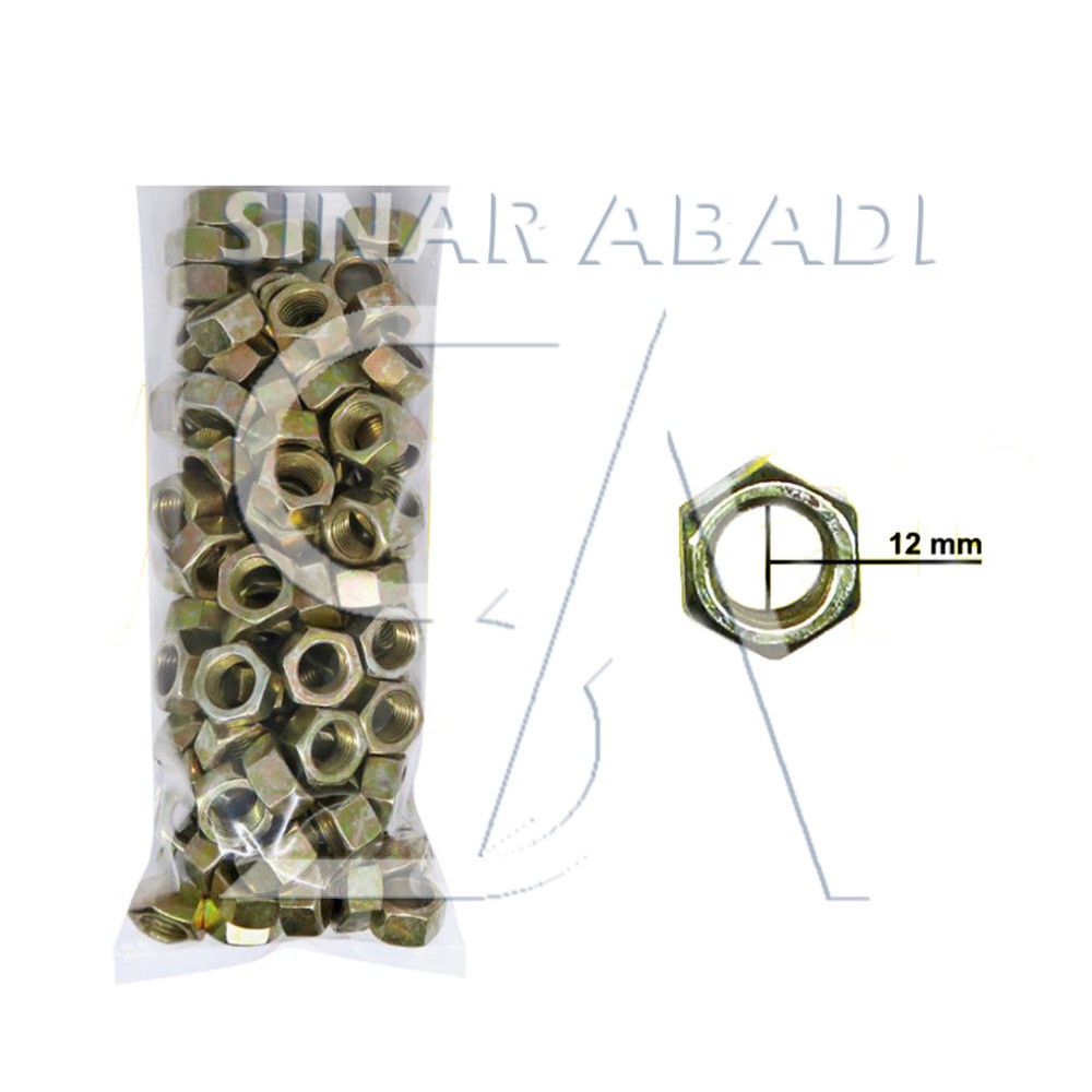 Jual MUR M 12 - MUR BAUT JP M12 ISI 100 PCS | Shopee Indonesia