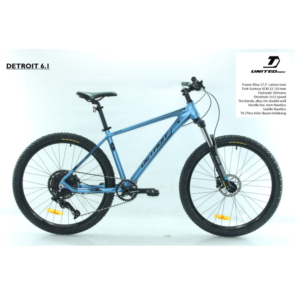 Jual Sepeda Gunung MTB UNITED DETROIT 6.1 (27.5″) | Shopee Indonesia