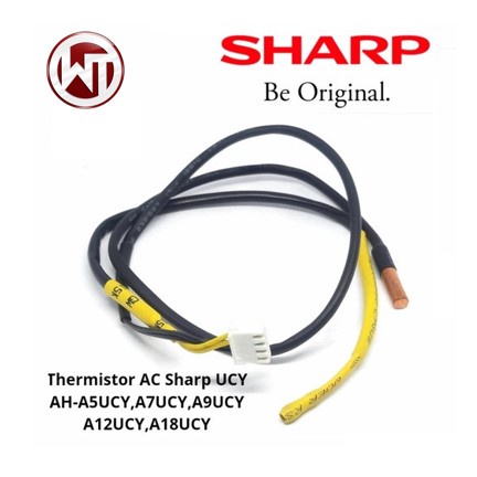 Jual THERMISTOR TERMISTOR TERMIS AC SHARP UCY VEY R32 R410 GRADE ...