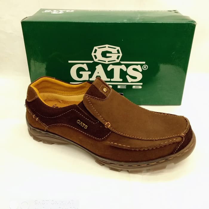 Jual Sepatu Gats TO2208 coklat sepatu casual pria original - Cokelat ...