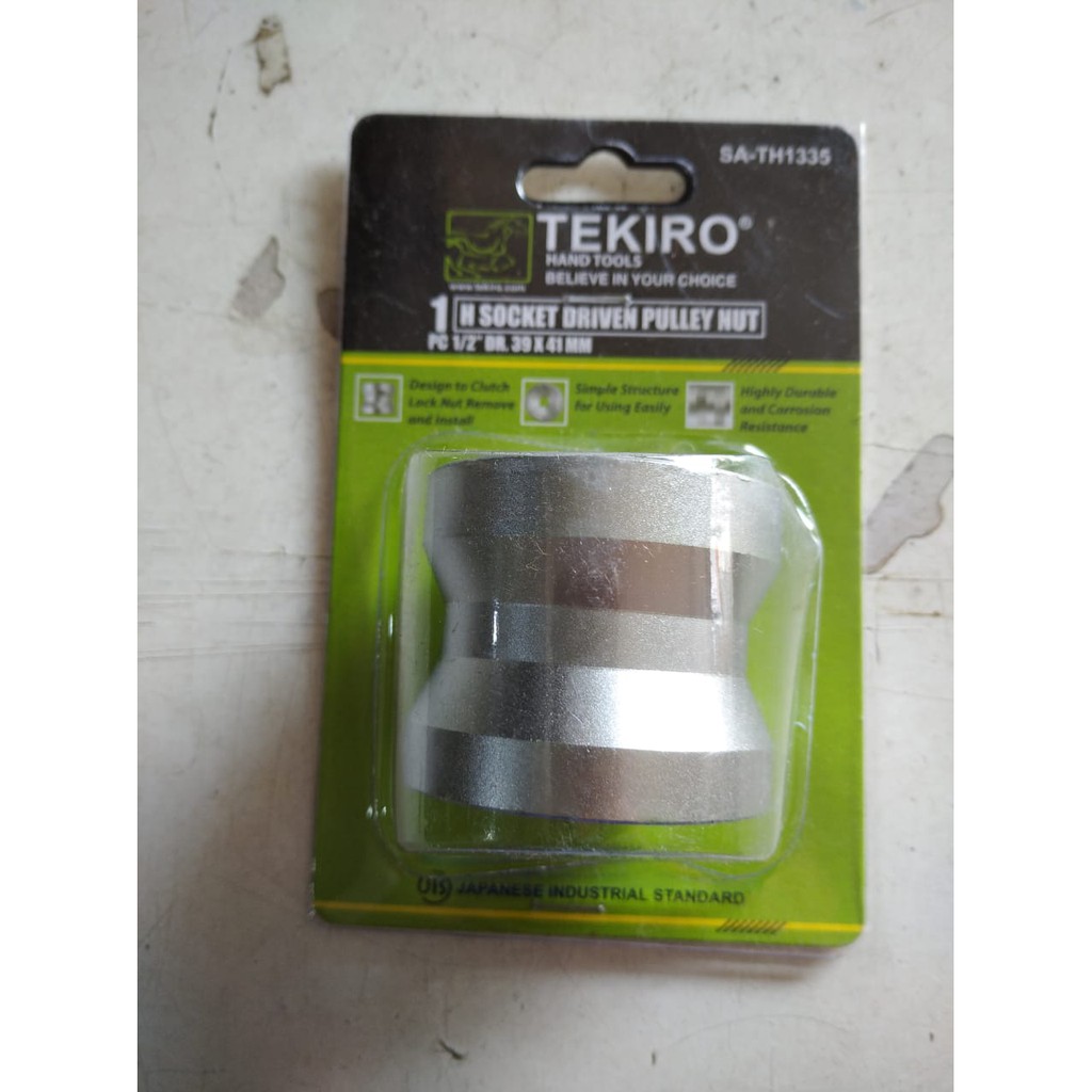 Jual kunci socket pulley 39x41 Tekiro socket driven pulley nut | Shopee ...