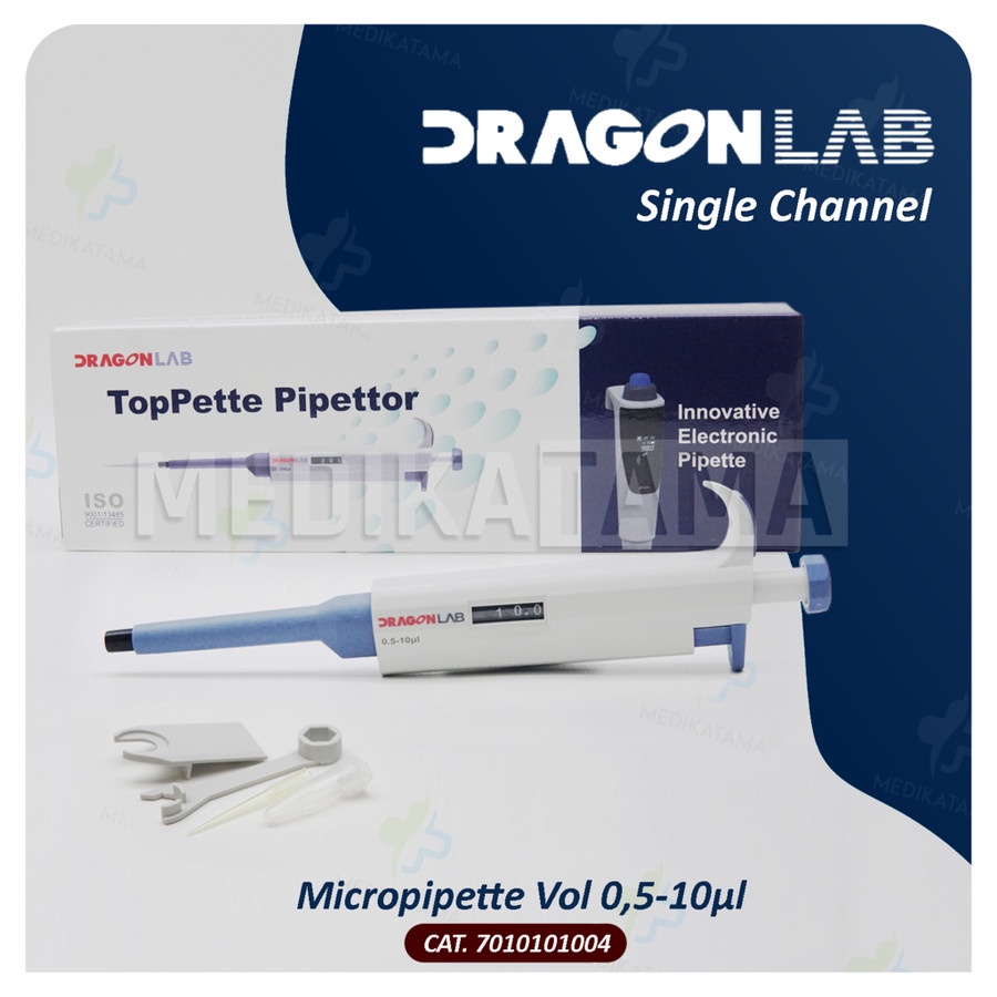 Jual Micropipette DragonLab Adjustable 0,5-10ul Mikropipet Dragon Lab | Shopee Indonesia