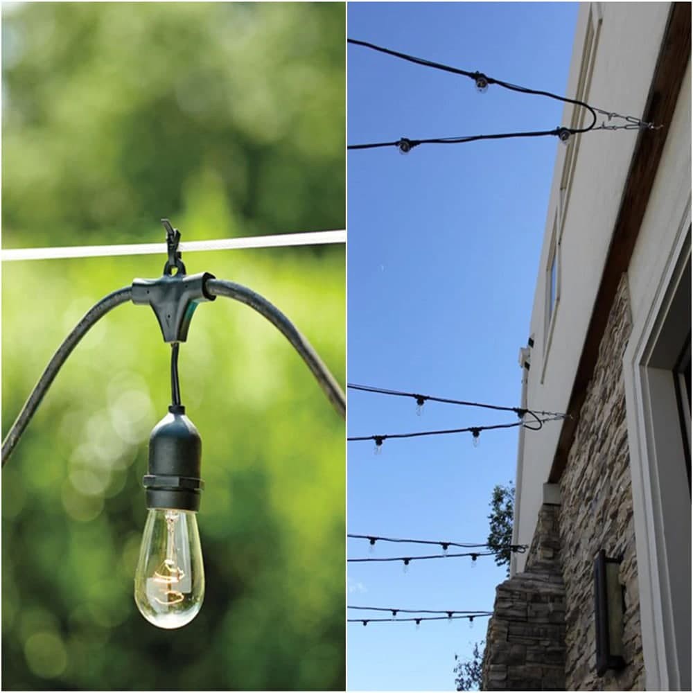 Jual Patio String Light 5meter 10fitting- Lampu Gantung Taman ...