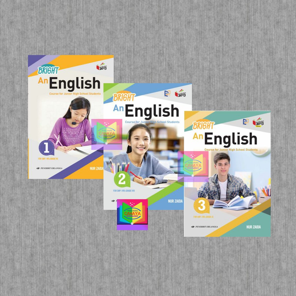 Jual Buku BRIGHT AN ENGLISH KELAS 7 8 9 B. INGGRIS SMP ERLANGGA KUR 2013 REV | Shopee Indonesia