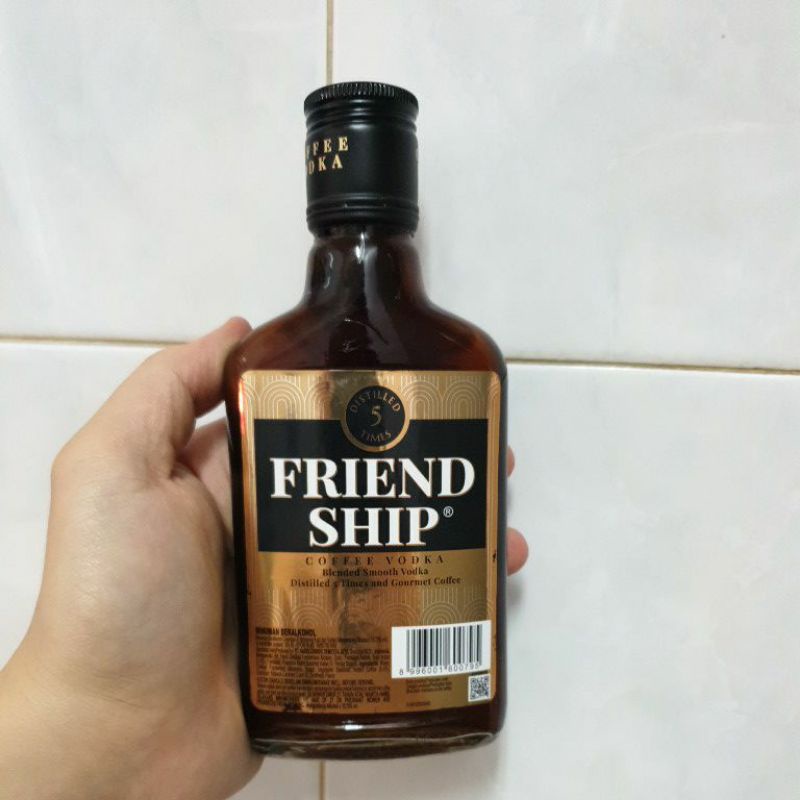 Jual Friendship coffee vodka 19.75% , 180 ml | Shopee Indonesia