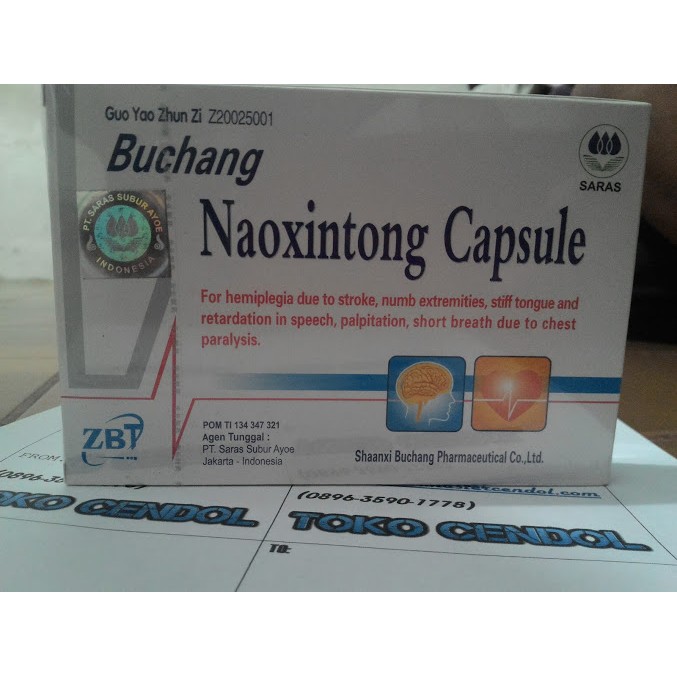 Jual Obat Cina untuk Penyakit Stroke / Struk Terampuh (Buchang ...