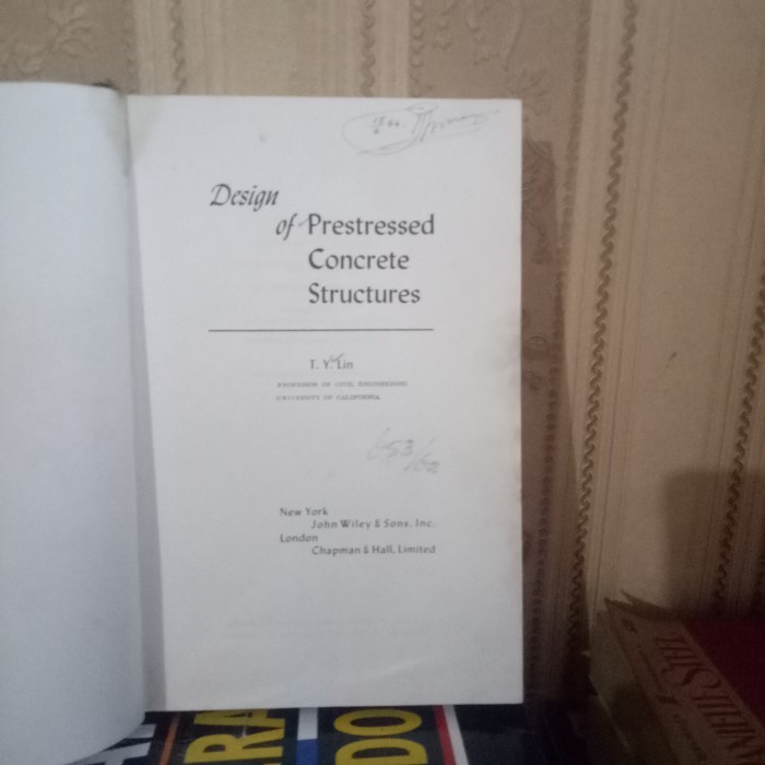 Jual ORI BUKU PRESTRESSED CONCRETE STRUCTURES | Shopee Indonesia Jual ORI BUKU PRESTRESSED CONCRETE STRUCTURES | Shopee Indonesia