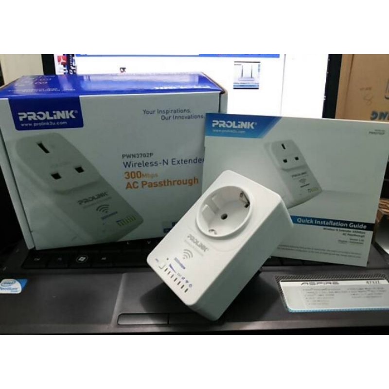 Jual PROLINK PWN3702P - 300Mbps WiFi Extender | Shopee Indonesia