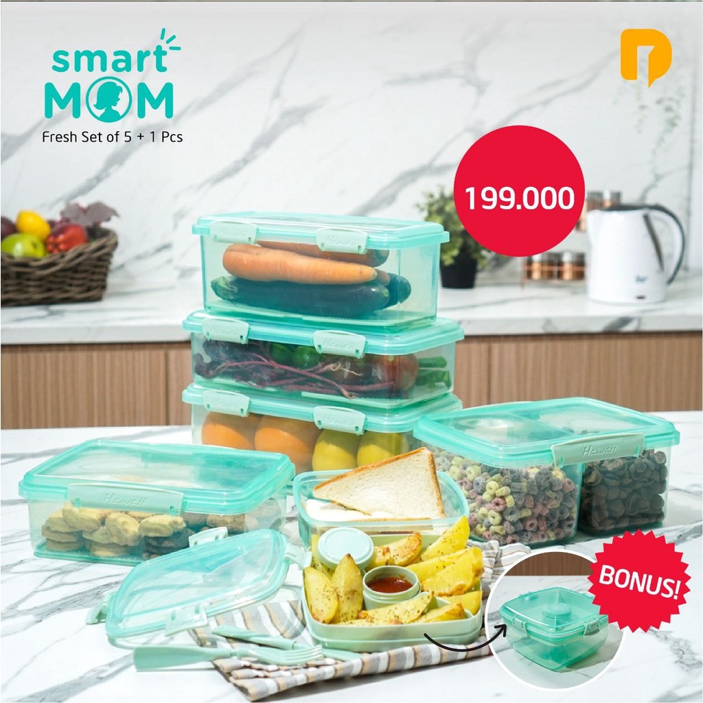 Jual Smart Mom Fresh set of 5 + 1 Pcs | Shopee Indonesia