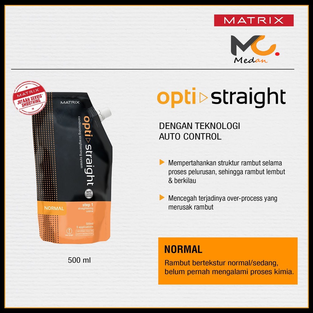 Jual MATRIX Rebonding Opti Straight / OptiStraight Step 1 Pelurus ...