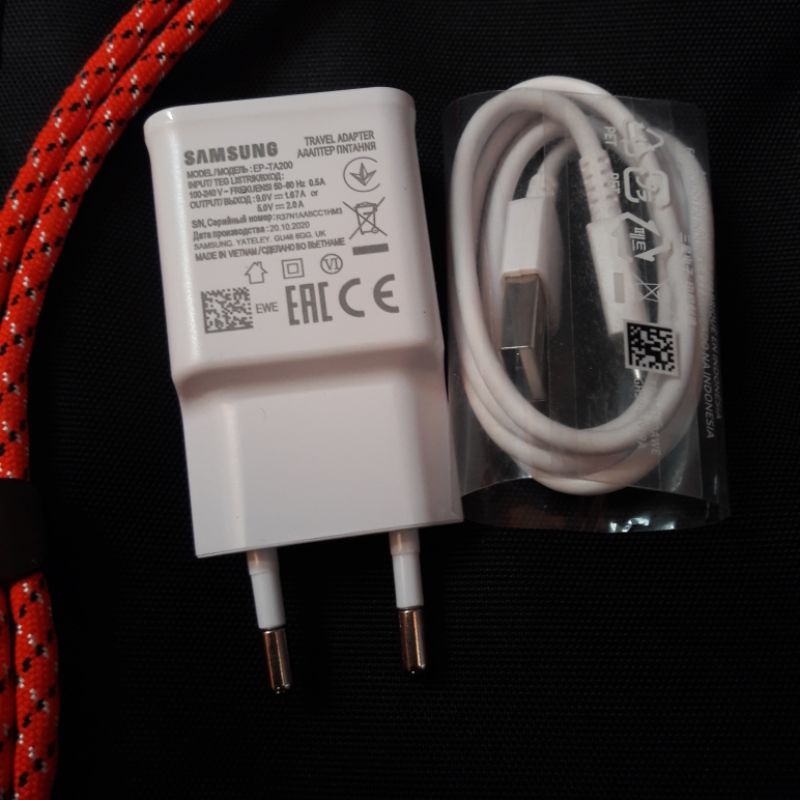 Jual CHARGER ORI SAMSUNG A20 A30 A50 A51 M20 M30 2A FAST CHARGING TYPE ...