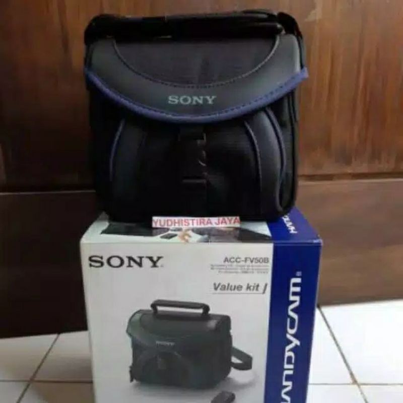 Jual Sony LCS X21 Tas Original for Handycam | Shopee Indonesia
