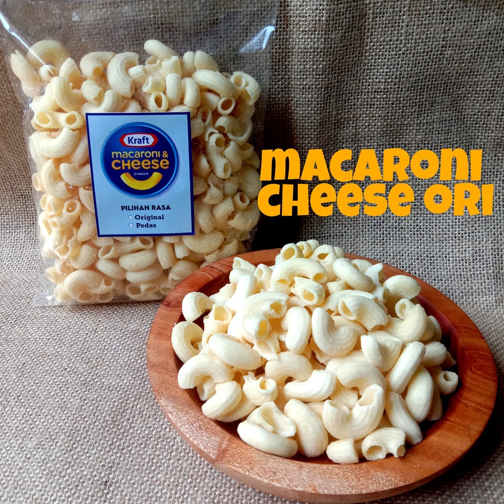 Jual SNACK KILOAN TERMURAH!!!CISMSAK/MACARONI CHEESE ORI/MACARONI KRAFT 250 GR | Shopee Indonesia