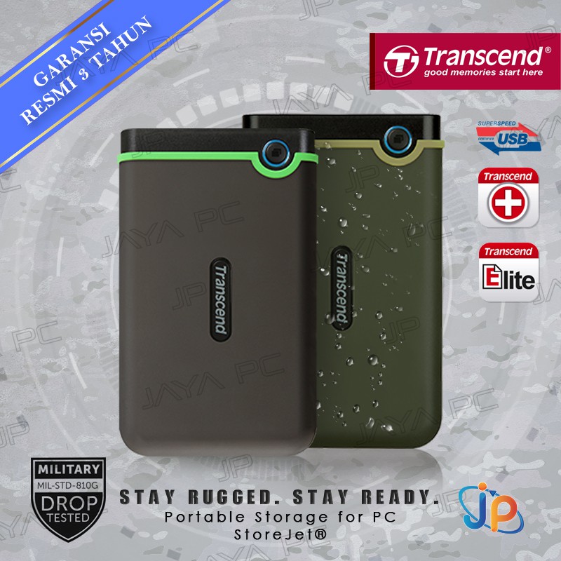 Jual Transcend 25M3 2TB - HDD / Hardisk / Harddisk External 2.5 ...