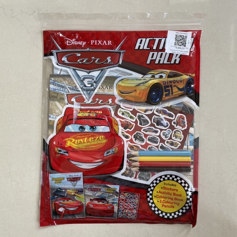 Jual Buku ORI | 2-in-1 Cars 3 Activity Pack | Disney Pixar Import Book ...