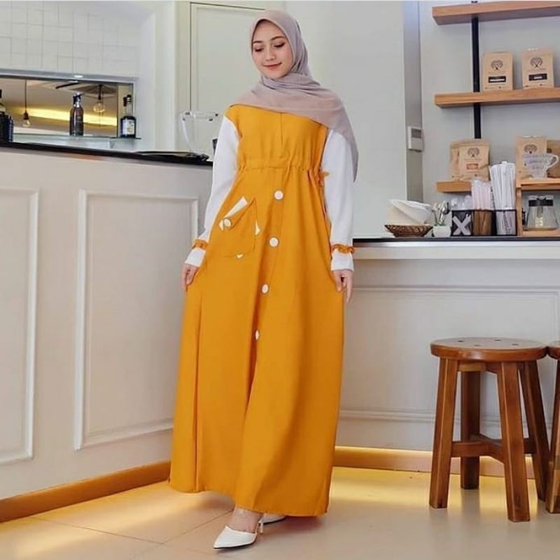 Jual gamis remaja terbaru 2021 / fashion remaja 99 / K2T2 Gam LZ822 ...