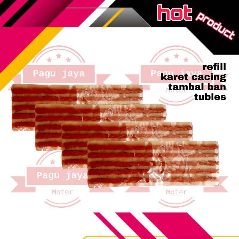 Jual Refill isi ulang tambal ban tubles tubeless . panjang 20cm (harga ...
