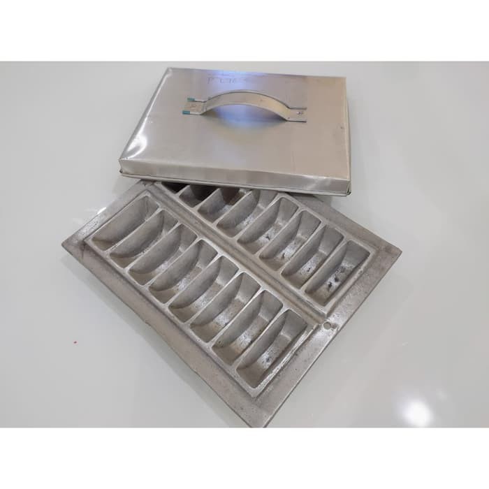 Jual Cetakan Kue Pukis LUMER Kue Pancong Bandros Gandos 16 Lobang Bahan ...