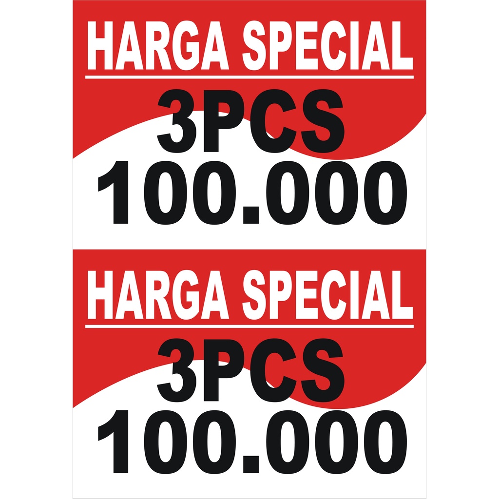 Jual Harga Special / Tag harga / KERTAS TULISAN LAMINATING / KERTAS ...