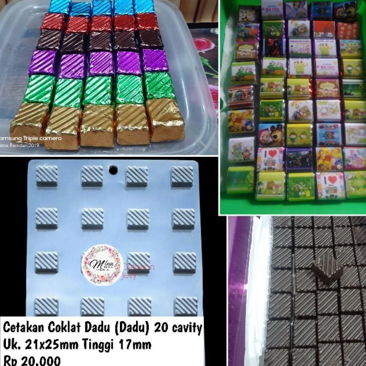 Jual Cetakan Coklat Dadu (mini bar) lokal | Shopee Indonesia