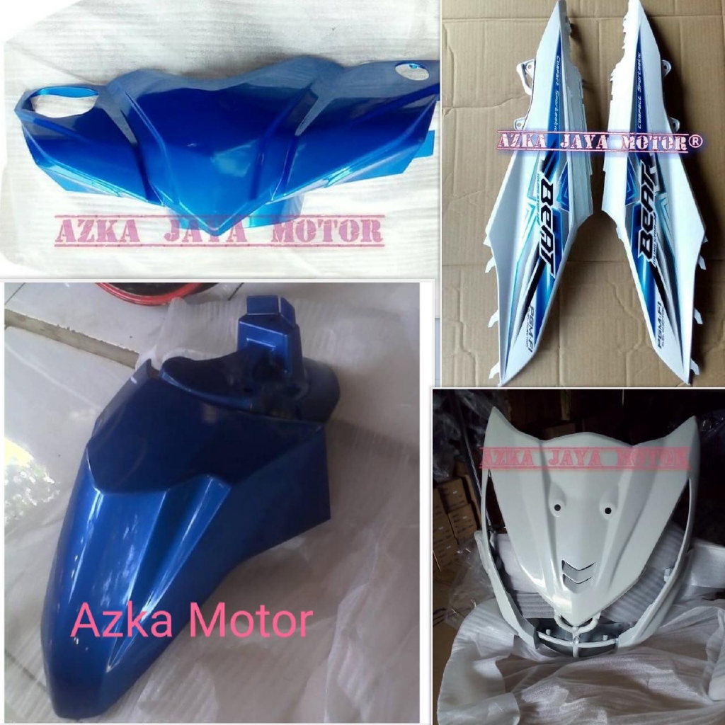 Jual Body Halus Honda Beat Fi Esp 2015 Biru sesuai gambar | Shopee ...