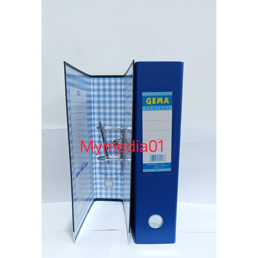 Jual Ordner GEMA Folio 2 Rings 75mm / Ordner folio murah / Ordner File ...